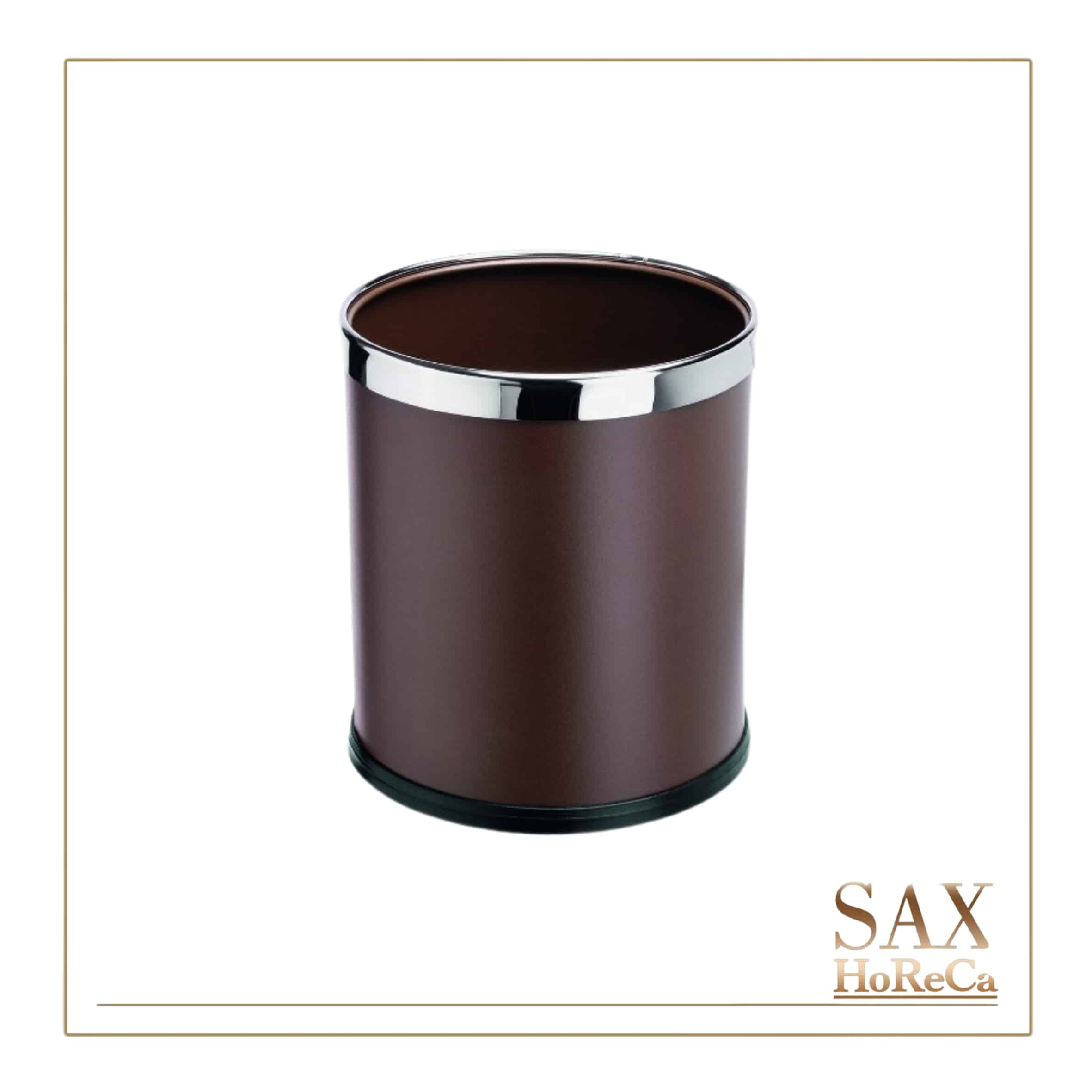 Okrugla sobna kanta braon OKB – Sax Horeca Doo